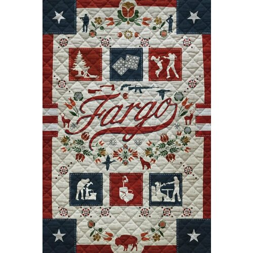 Плакат, постер на холсте Фарго (Fargo, сериал, с 2014г ). Размер 21 х 30 см