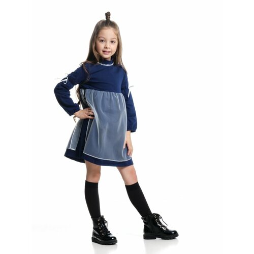 Платье Mini Maxi, размер 80, синий