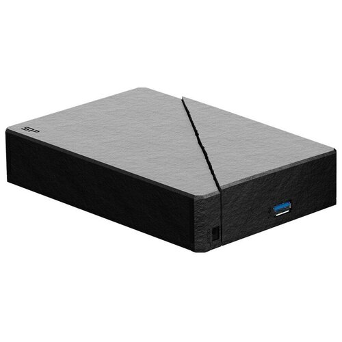 Внешний жесткий диск 3.5 6 Tb USB 3.2 Gen1 Silicon Power Stream S07 [SP060TBEHDS07C3K] черный