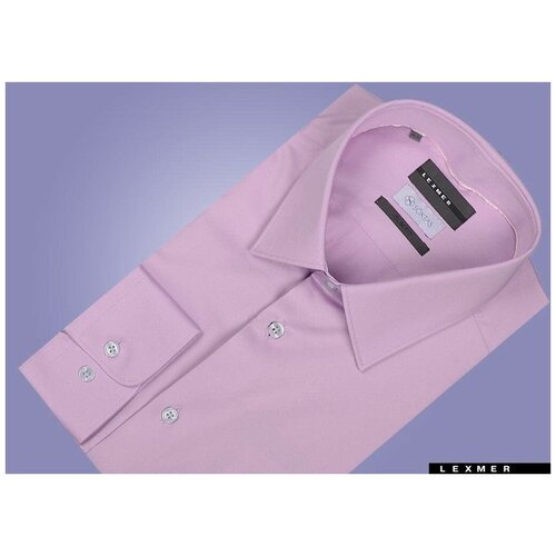 Рубашка LEXMER, размер 42, фиолетовый