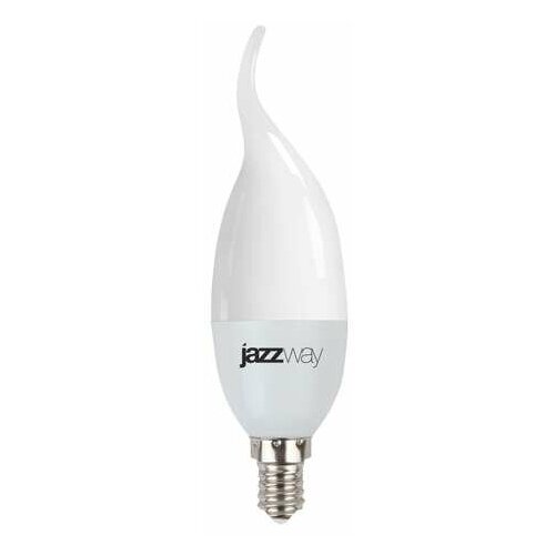 Лампа светодиодная PLED-SP 9Вт CA37 свеча на ветру 3000К тепл. бел. E14 820лм 175-265В | код 2859518A | JazzWay (2шт. в упак.)