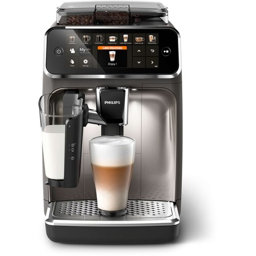 Кофемашина  Philips EP5443/EP5444/EP5447/EP5441 5400 Series LatteGo, светло-серый