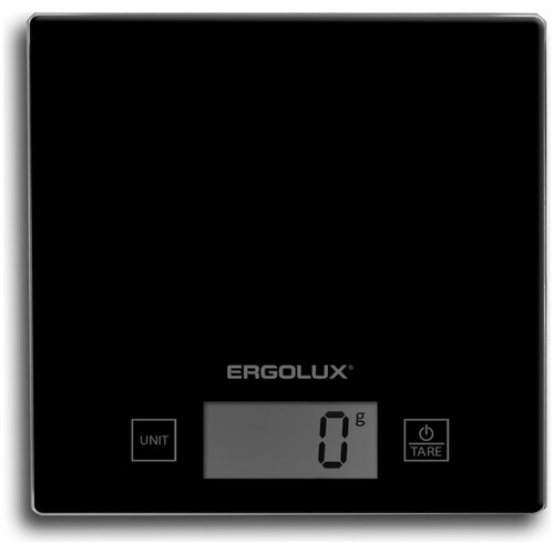 Весы кухонные Ergolux ELX-SK01-С02 черные