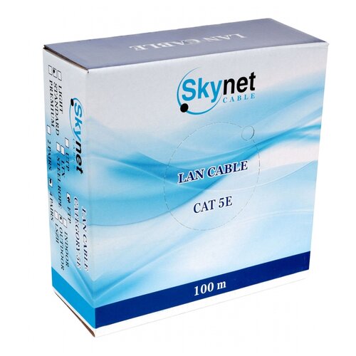Кабель Skynet CSS-FTP-4-CU-OUT, 100 м, черный