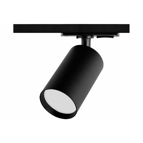 Трековый светильник Wolta ip20 под лампу gu10 черный WTL-GU10/02B