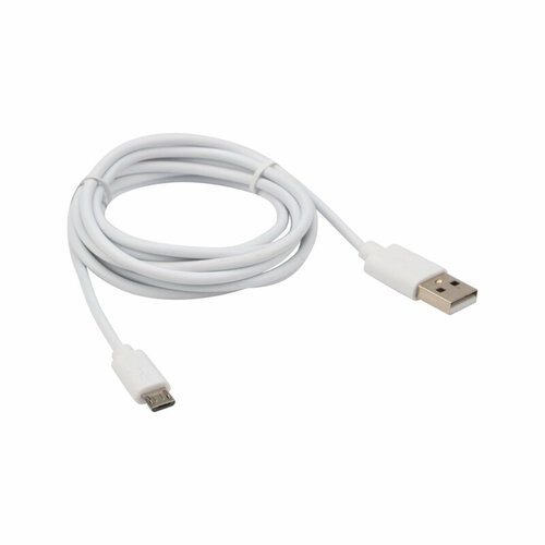 Кабель USB-micro USB/PVC/white/1,8m/REXANT 18-1164 (10 шт)