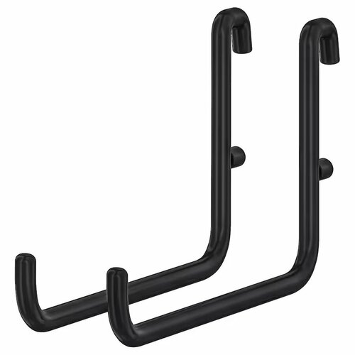 IKEA SKÅDIS крючки для панели, 2 шт, черный