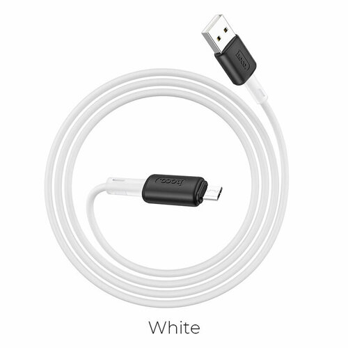 Кабель USB - micro USB 1м Hoco X48 Soft - Белый