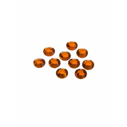 Стразы цветные круглые, Swarovski, SS16, 10шт, 006 №016, IRISK, Д010-06-01