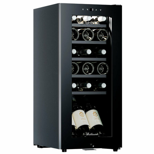 Винный шкаф Meyvel MV18-KBF1 (компрессорный холодильник для вина на 18 бутылок)