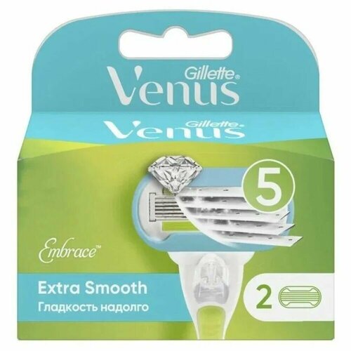 Gillette Venus Сменные кассеты Embrace, 2 шт.