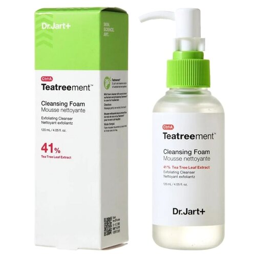 Dr.Jart+ очищающая пенка для умывания Teatreement Cleansing Foam, 120 мл