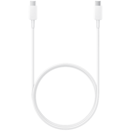 Кабель Samsung USB Type-C - USB Type-C (EP-DN975BWRGRU), 1 м, 1 шт., белый