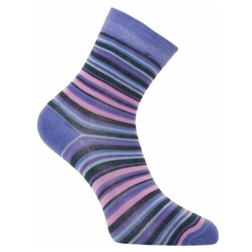 Носки Happy Frensis, размер 23-25, голубой, фиолетовый