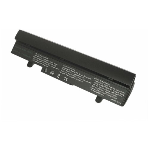 Аккумуляторная батарея для ноутбука Asus Eee PC 1001 1005 7800mAh OEM черная