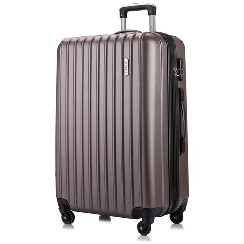 Умный чемодан L'case Krabi 00000000396, 85 л, размер L, коричневый
