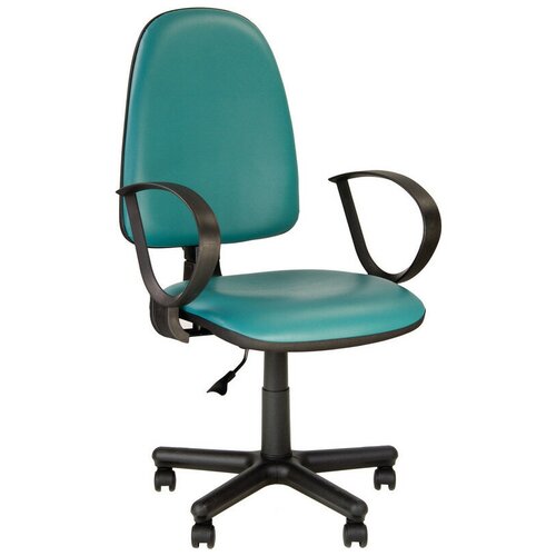 Кресло офисное Jupiter зеленое (искусственная кожа/пластик/металл)