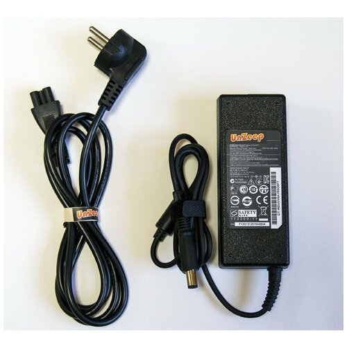 Для HP G62-a84ER Зарядное устройство UnZeep блок питания ноутбука (адаптер + сетевой кабель)