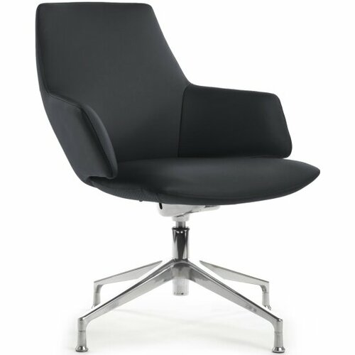 Кресло руководителя Riva Design С1719 Чёрный (A8) натуральная кожа 68*68*88