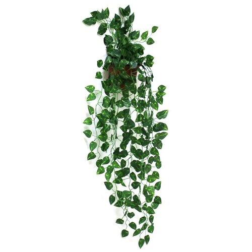 Искусственное растение плющ в настенном кашпо Е-00-91-2 /Искусственные цветы для декора/декор для дома