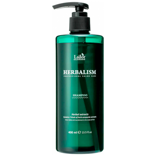 La'dor шампунь cлабокислотный Herbalism против выпадения волос, 400 мл