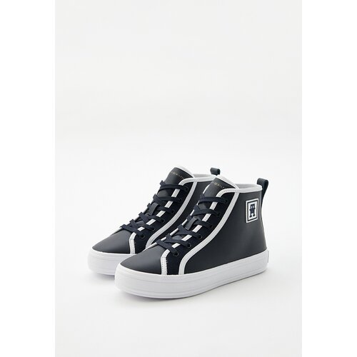 Кроссовки TOMMY HILFIGER, размер 37 EU, черный, серый
