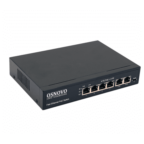 Коммутатор (switch) Osnovo PoE SW-20600(80W)