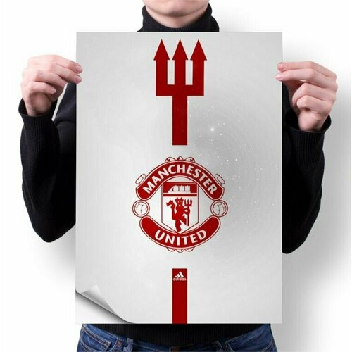 Плакат Manchester United, Манчестер Юнайтед №9