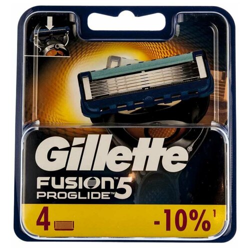 Сменные кассеты Gillette Fusion5 ProGlide, 4 шт.