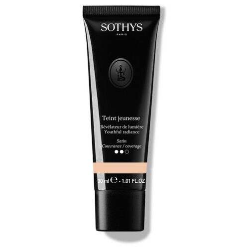 Sothys, Anti Age Тональный крем для лица с сатиновым финишем №W10 Ivoire Слоновая кость Teint jeunesse, 30 мл.