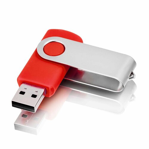 USB флешка, USB flash-накопитель, Флешка Twist, 16 Гб, красная, арт. F01 USB 2.0 30шт