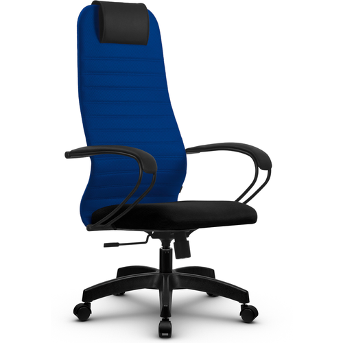 Компьютерное офисное кресло Metta SU-BP-10 PL Синее/Черное