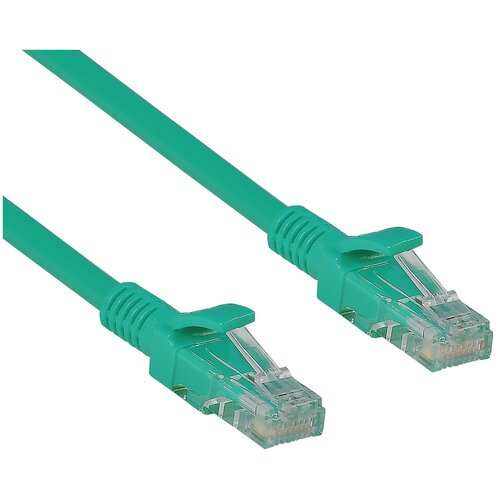 Патч-корд ExeGate UTP-RJ45-RJ45-C6-2M-GN, 2м (EX282027RUS)