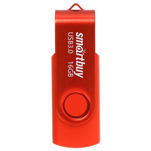 Память Smart Buy "Twist" 16GB, USB 3.0 Flash Drive, красный