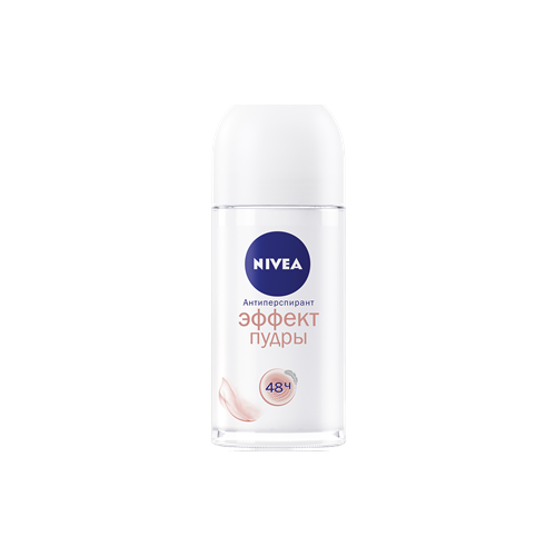 Набор из 3 штук Део-шарик женский Nivea Эффект Пудры 50мл