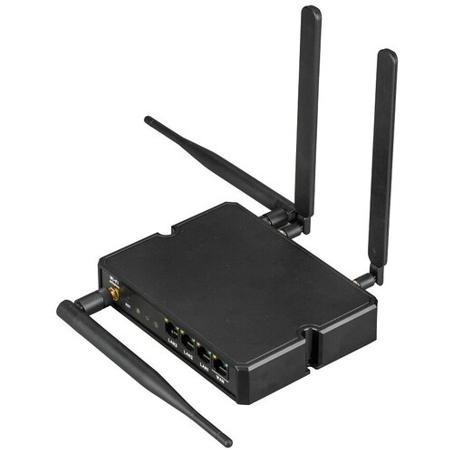 Wi-Fi роутер Триколор TR-3G/4G-router-02, N300, черный [046/91/00054231]