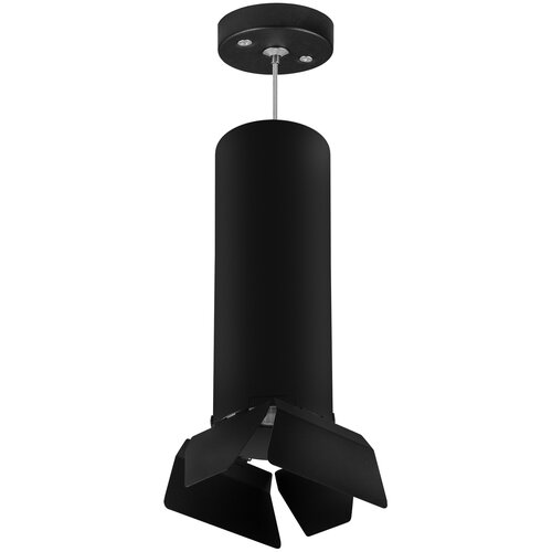 Светильник подвесной Lightstar Rullo RP6497487, GU10, кол-во ламп:1шт, Черный