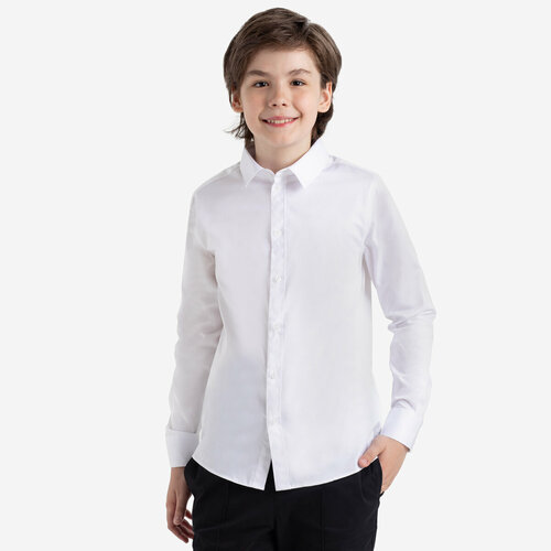 Школьная рубашка Kapika, размер 164, белый