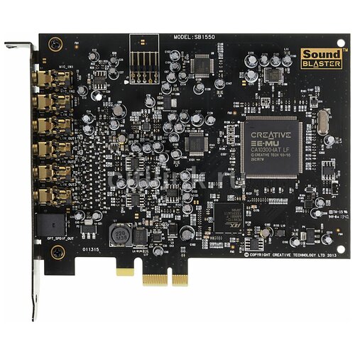 Звуковая карта PCI-E Creative Audigy RX (70sb155000001)