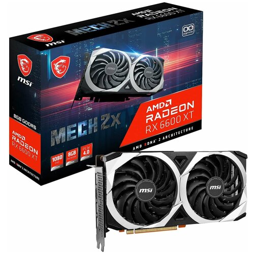 Видеокарта MSI Radeon RX 6600 XT MECH 2X 8G OC, Retail