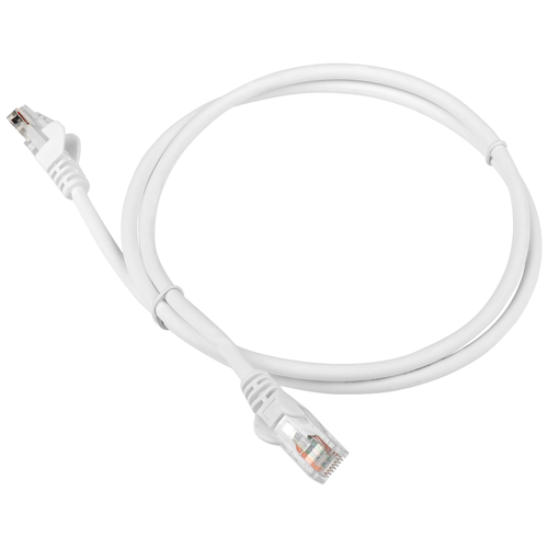 Патч-корд Lanmaster LAN-PC45 RJ-45 (m) - RJ-45 (m) CAT5e U/UTP, 15 м, 1 шт., белый