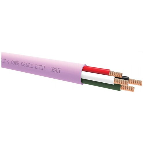 Кабель акустический Bi-Wire QED (QE4025) Professional QX16/4 LSZH Pink, 1 м