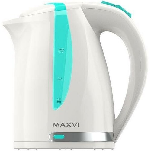Чайники электрические и термопоты MAXVI KE1701P white-green