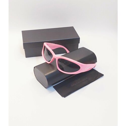 Солнцезащитные очки  Очки, розовый, черный