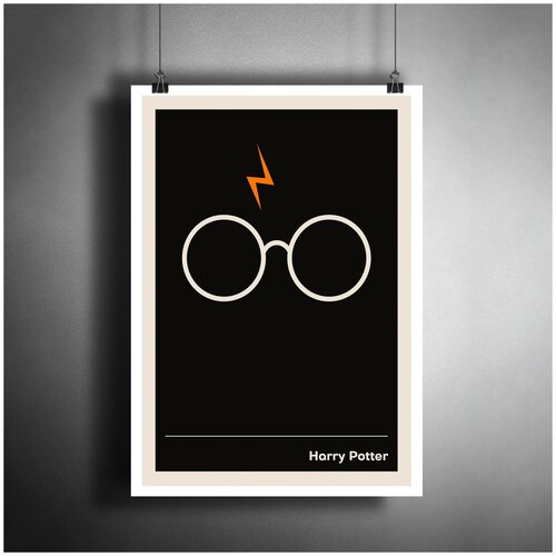 Постер плакат для интерьера "Фильм, книга Дж. К. Роулинг: Гарри Поттер. Harry Potter"/ Декор дома, офиса, комнаты A3 (297 x 420 мм)