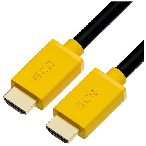 Кабель GCR HDMI - HDMI (GCR-HM401), 5 м, 1 шт., желтый