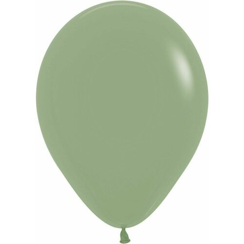 Шарики воздушные (5'/13 см) Эвкалипт (027), пастель, 100 шт. набор шаров на праздник