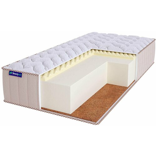 Свернутый беспружинный матрас Beautyson Roll Foam 21 Massage Cocos LUX 85х190