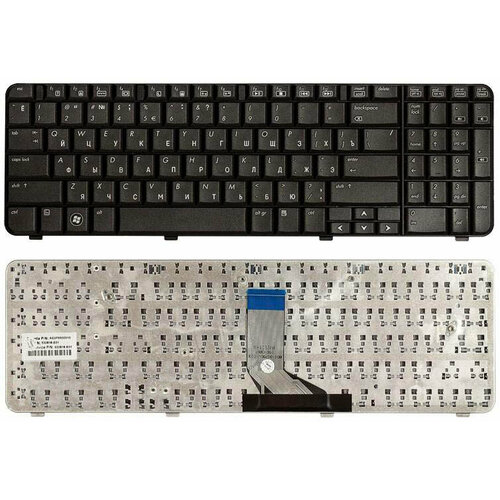 Клавиатура для HP Compaq Presario CQ61-110ER черная
