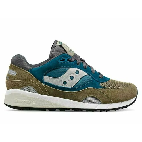 Кроссовки Saucony Shadow 6000, размер 40.5, серый, бирюзовый